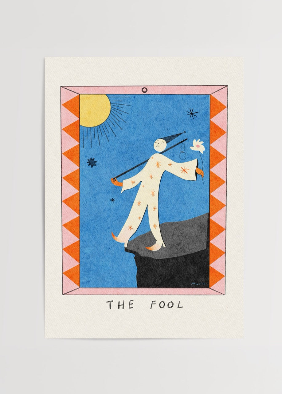 The Fool Poster Baskı - Mavisu Demirağ | Yaris Poster